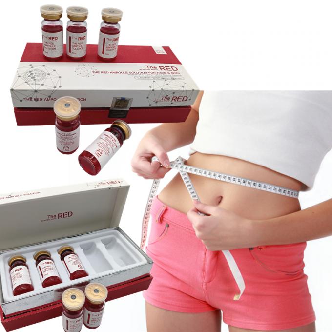 The Red Lipolysis Solution Fat Dissolving Injections Kybella 10Ml/Vial