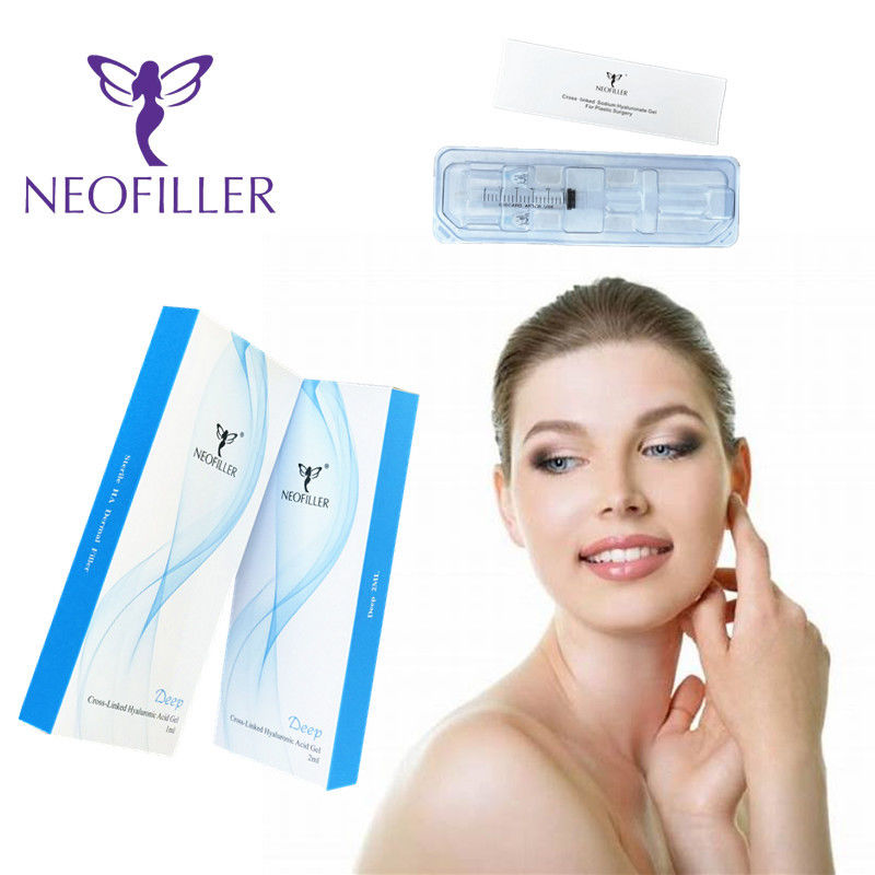Neofiller 1ml Cross Linked Dermal Filler Hyaluronic Natural Looking Lip ...