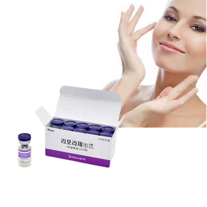 Hyaluronic Acid Liporase Lipo Dissolving Injections Solution 10 Vials ...